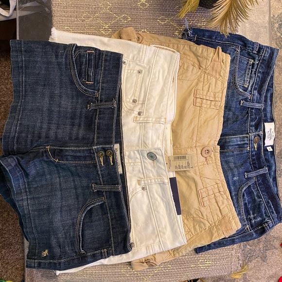 Abercrombie & Fitch | Shorts | 4 Never Worn Shorts | Poshmark
